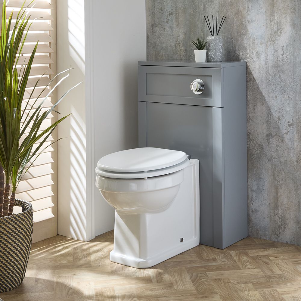 WC-Ombouw 50cm Klassiek met Reservoir en Richmond Staand Toilet | Keuze ...