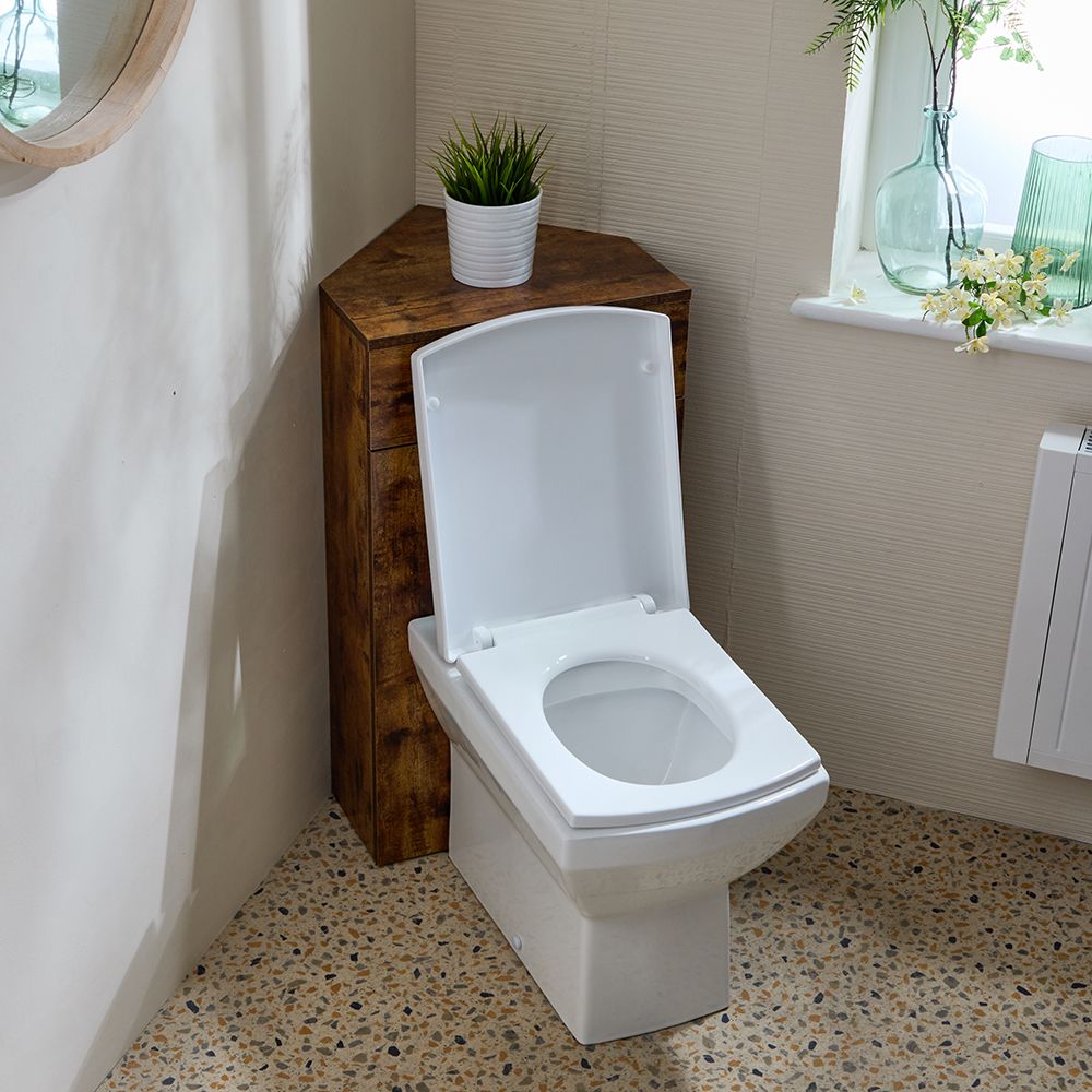 WC-Ombouw Hoekmontage Modern met Reservoir en Halwell Toilet | Keuze ...