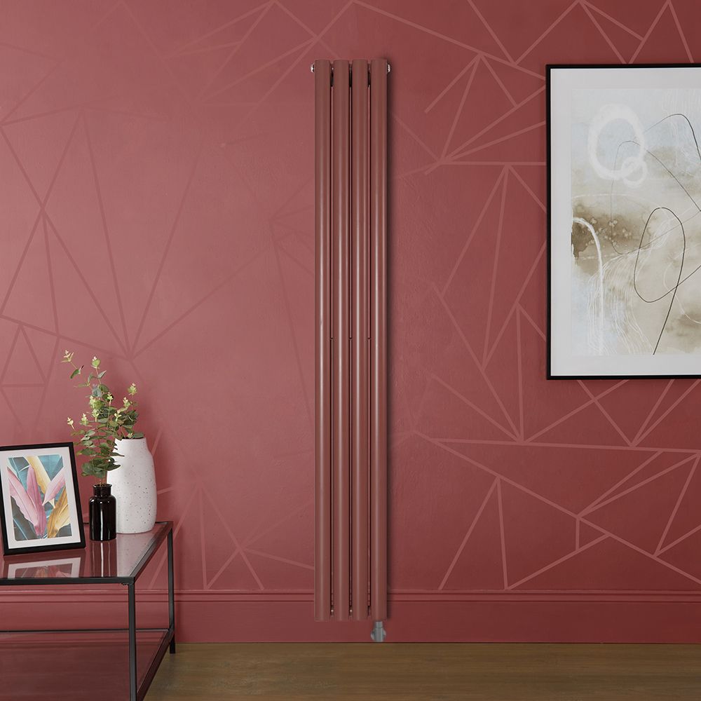 Design Radiator Elektrisch Verticaal - Rood (Booth Red) | Keuze ...
