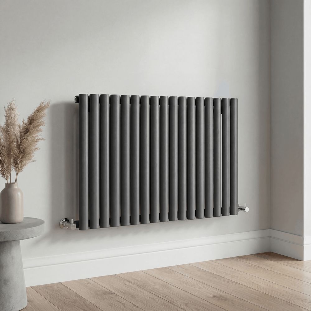 Horizontale Design Radiator 59,5cm Hoog | Keuze Kleur | Keuze Afmeting ...