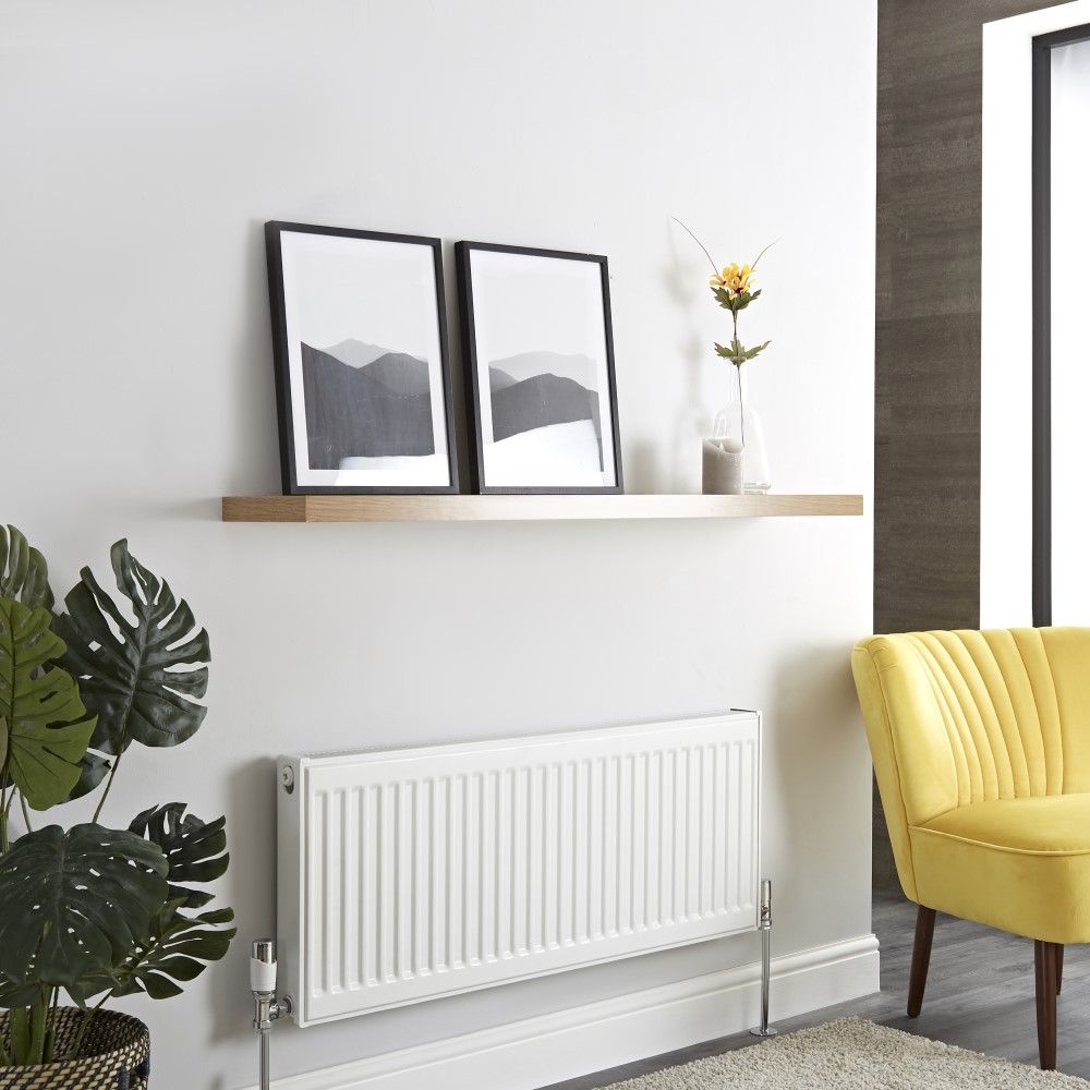 Convector Radiator Type 11 (Enkel Paneel) - Wit | 100cm x 40cm | Eco