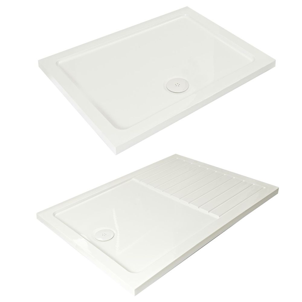 Inloopdouche - Gebogen Douchewand met Zwart Frame en Douchebak | Keuze ...