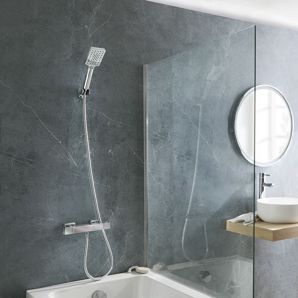 Thermostatische Douchekraan met handdouche Modern | Keuze Afwerking | Rune