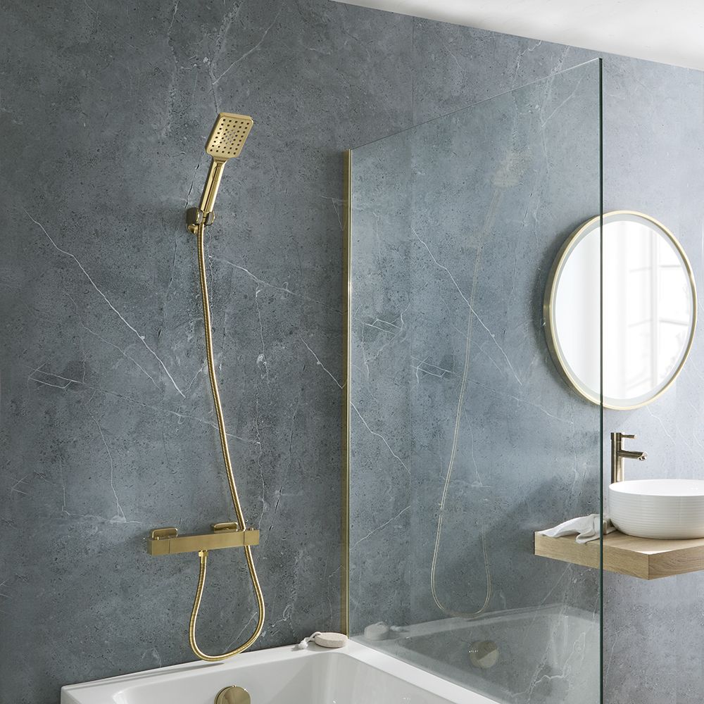 Thermostatische Douchekraan met handdouche Modern | Keuze Afwerking | Rune