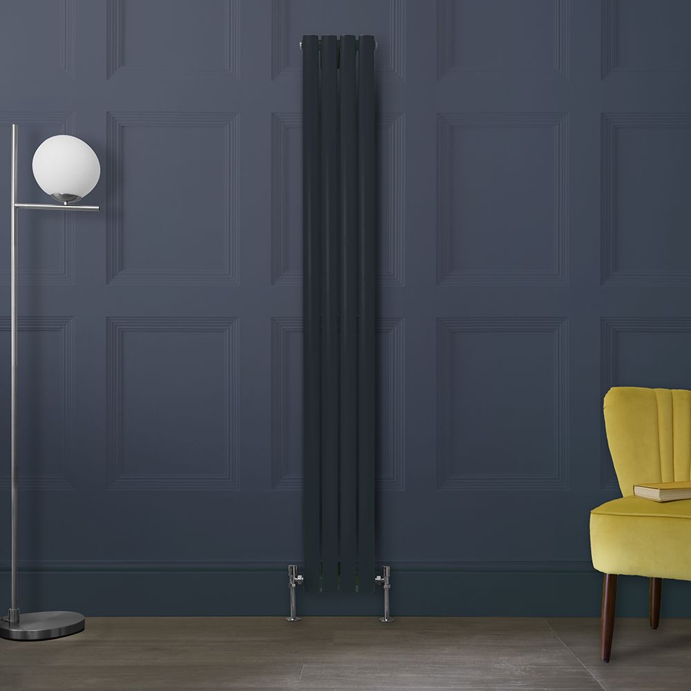 Design Radiator Verticaal Dubbel Paneel | Keuze uit Klassieke Kleuren ...