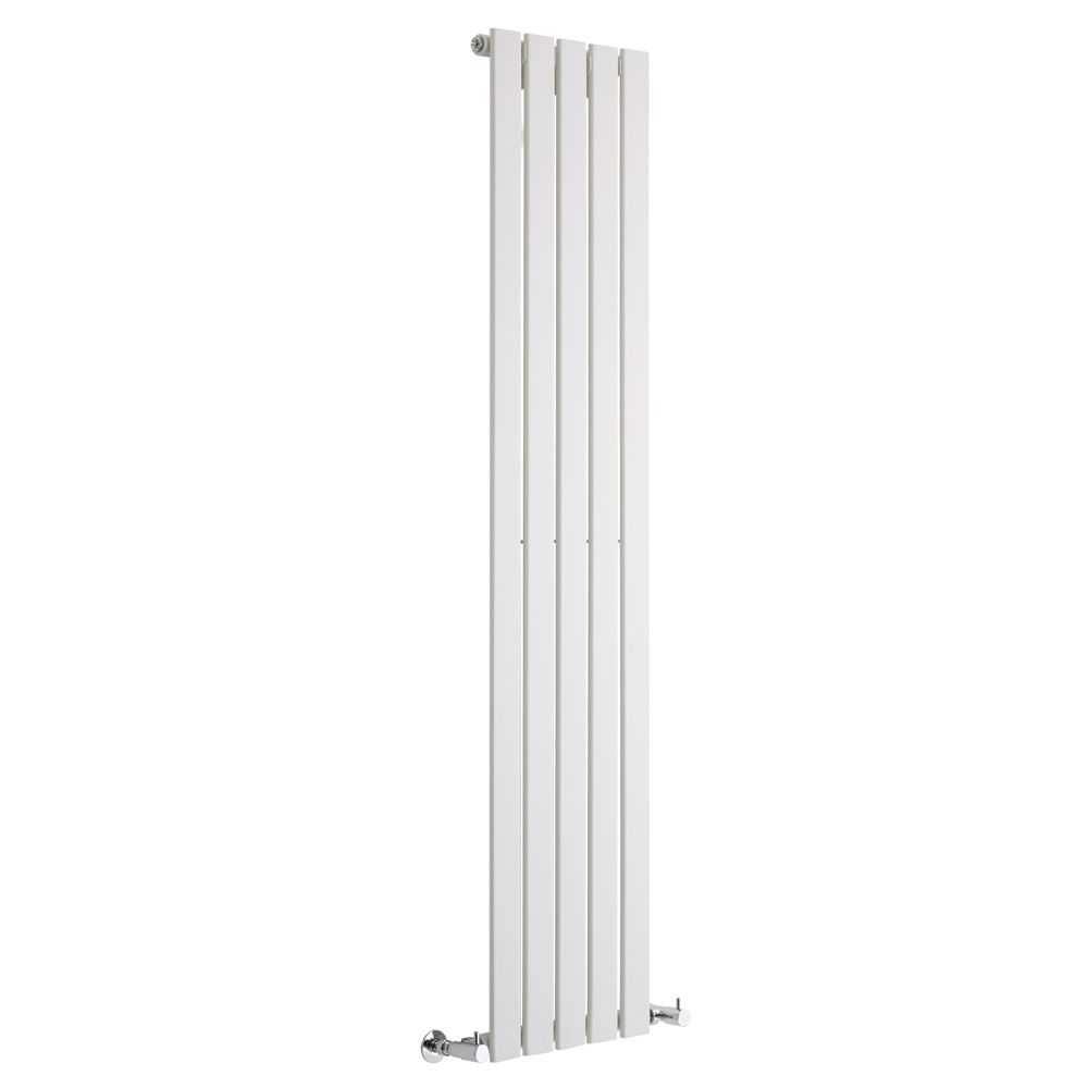 Verticale Design Radiator Enkel Paneel 160 cm x 35cm - Wit | Delta