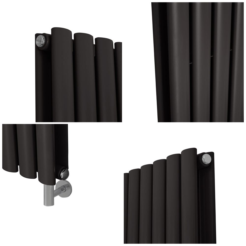 Design Radiator Elektrisch Verticaal - Grijs (Carbon Grey) | Keuze ...