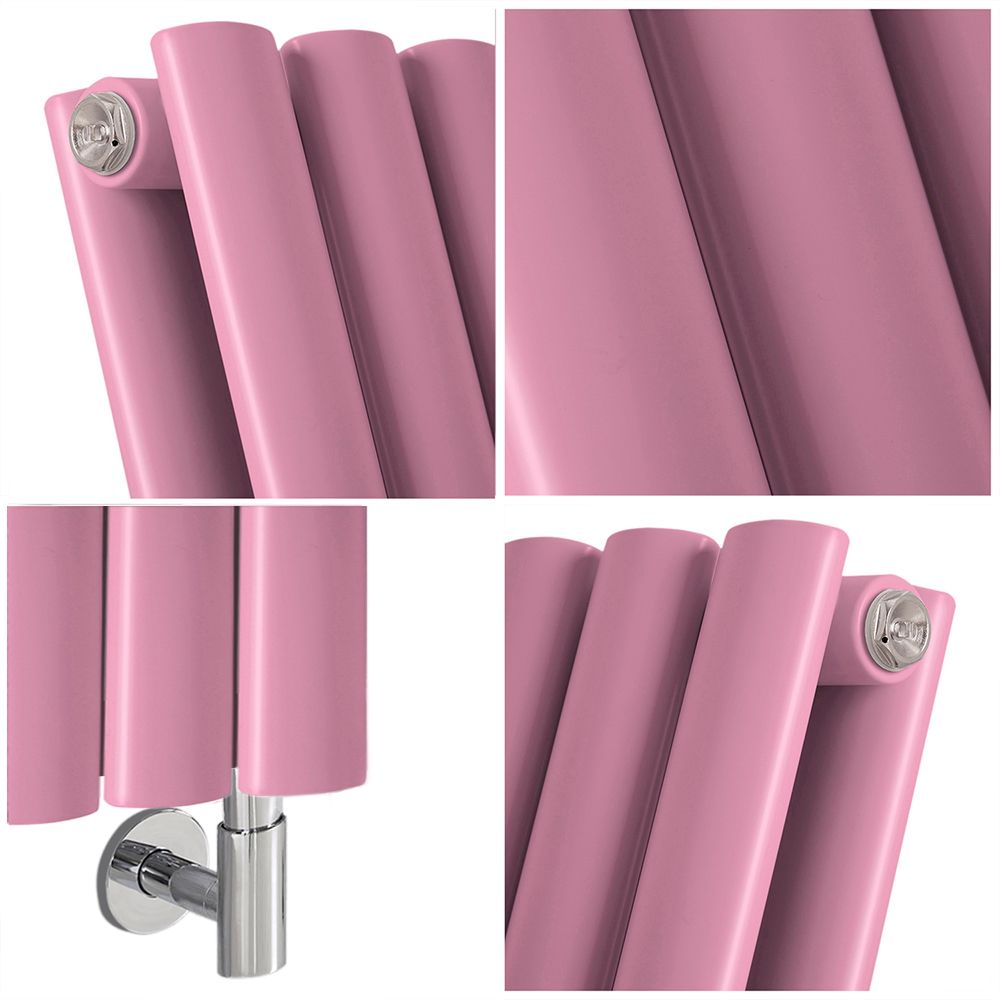 Design Radiator Elektrisch Verticaal - Roze (Camellia Pink) | Keuze ...