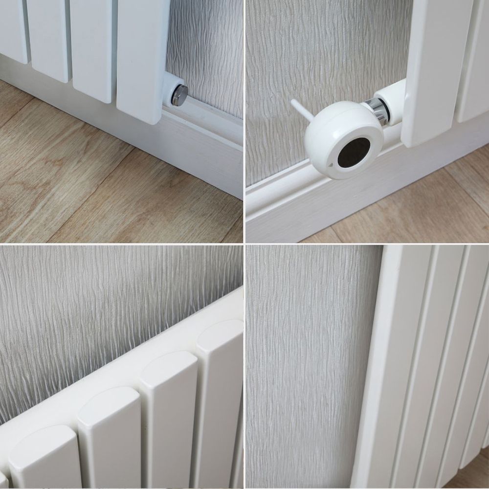 Elektrische Design Radiator Horizontaal Wit | 63,5cm x 100cm ...