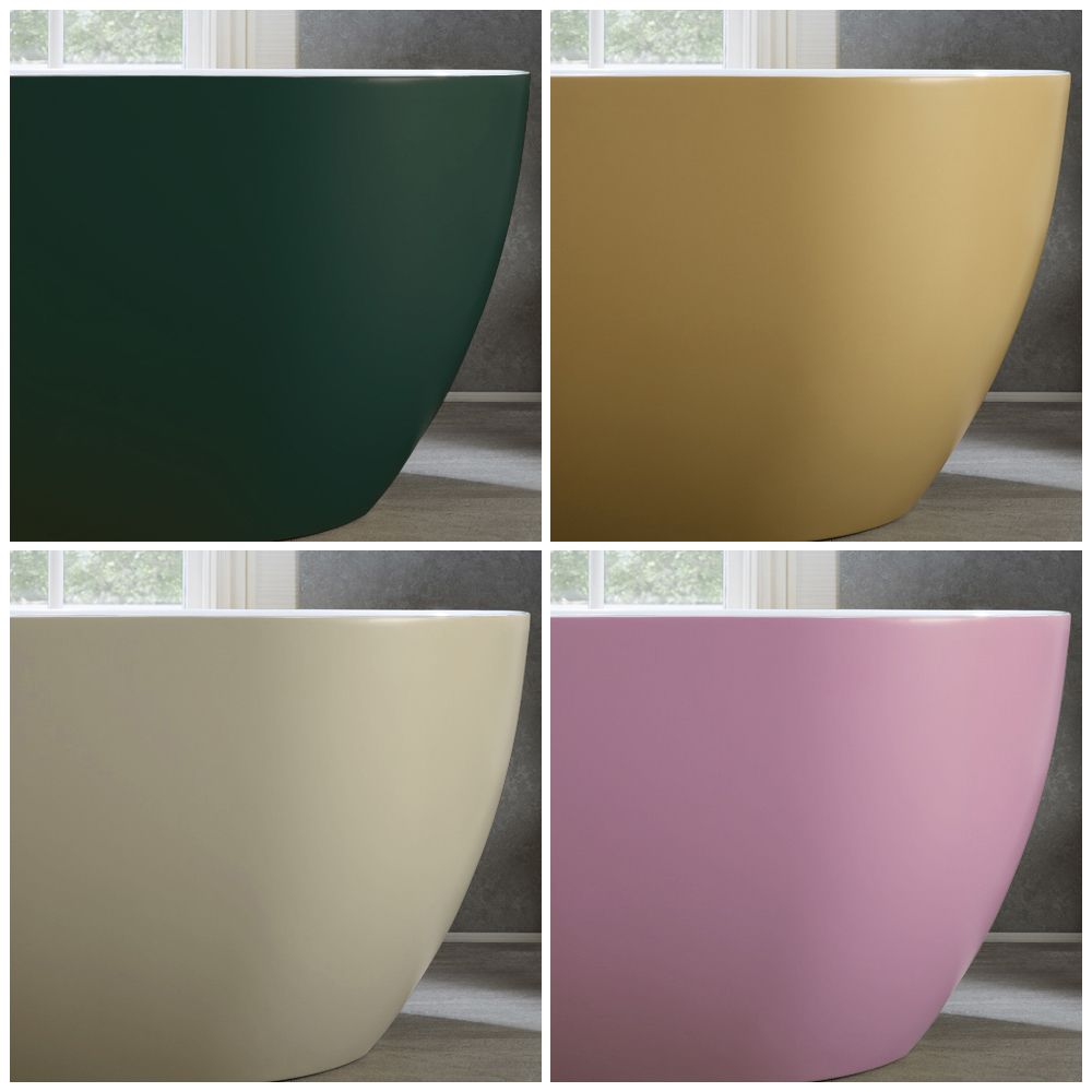 Vrijstaand Bad Modern Ovaal met Twee Rugleuningen | Keuze Afmeting en ...