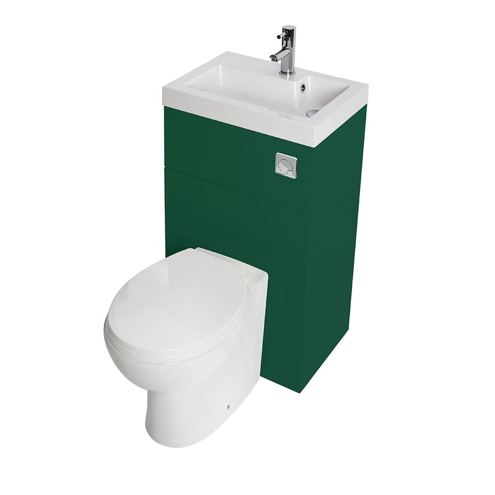 Toilet en Fontein Combinatie Modern Incl. WC-ombouw en Verbogen ...
