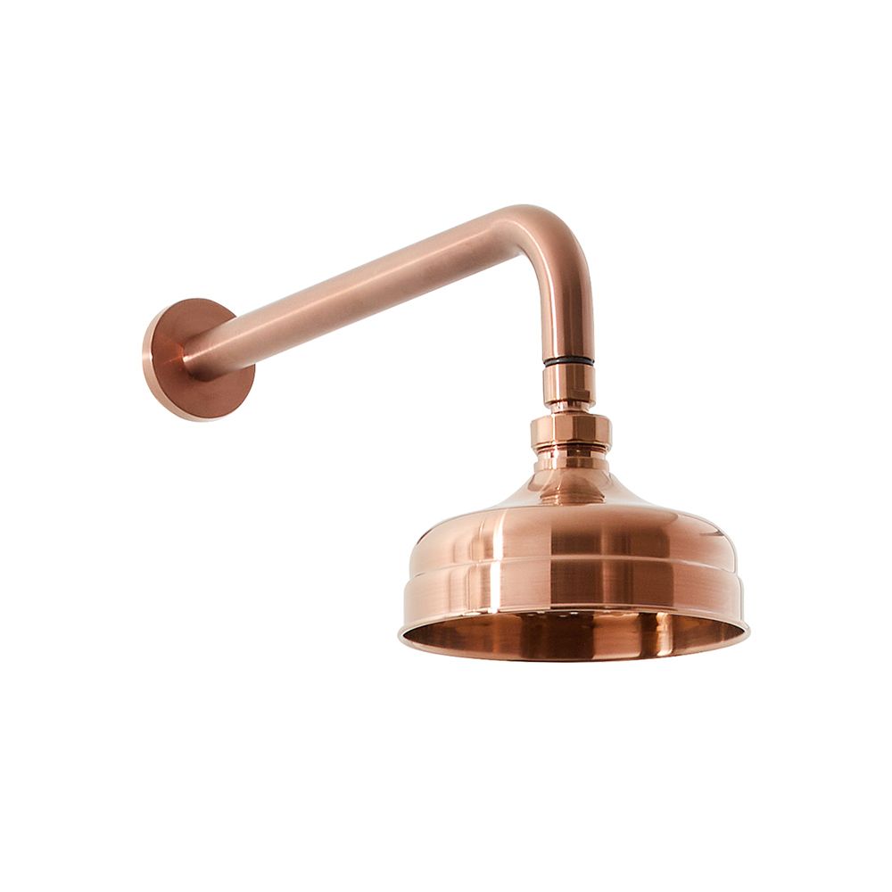 Douchekraan Thermostatisch 1-Weg met Muurbevestigde Douchekop ...