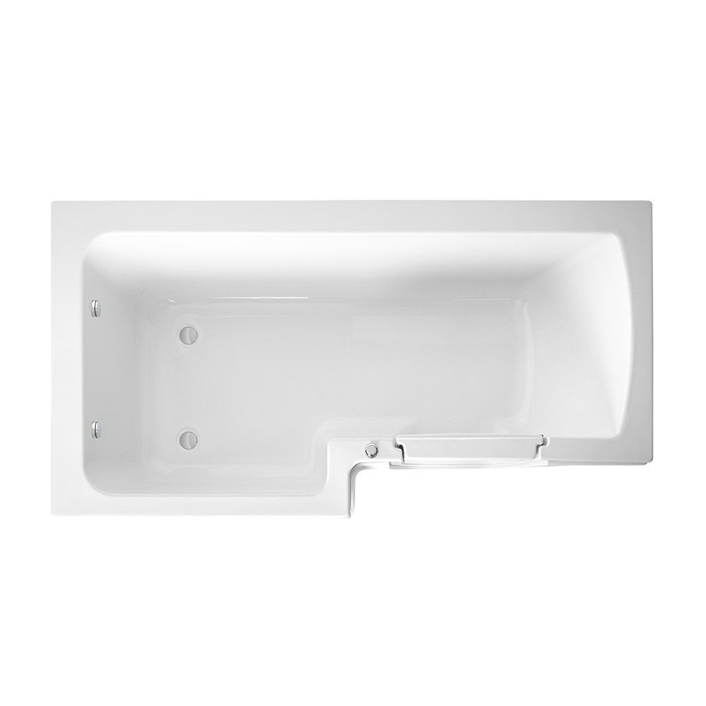 Inloopbad met Gemakkelijke Toegang 170cm x 85cm | Rechter of Rechter ...