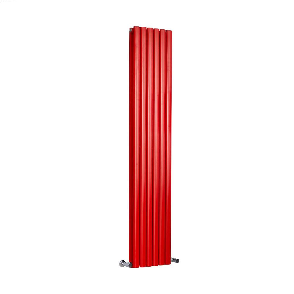Design Radiator Verticaal Rood| Keuze Afmeting | Revive