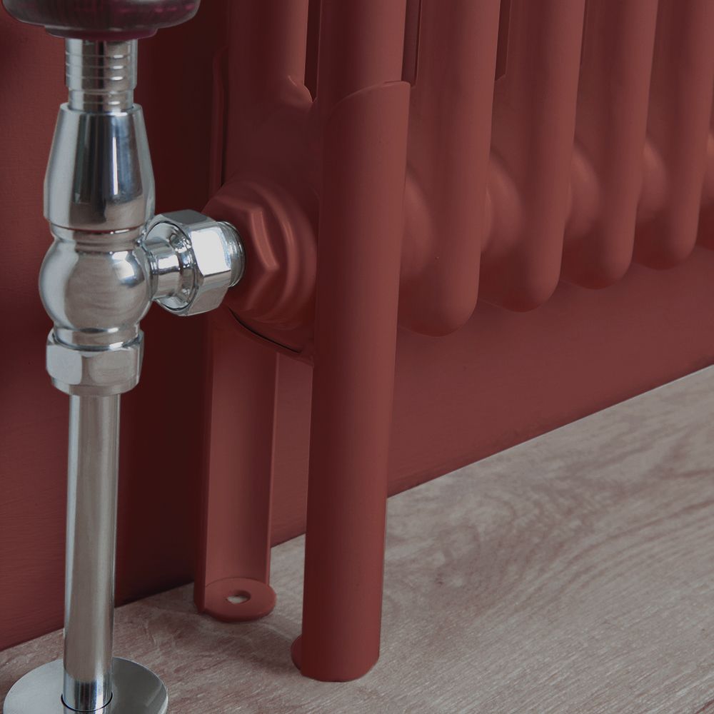 Radiatorpoten voor Windsor Klassieke 2-Koloms Radiatoren - Rood (Booth ...