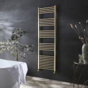 Design Radiator Verticaal 160cm x 45cm Vlak Paneel Ontwerp - Satijn ...